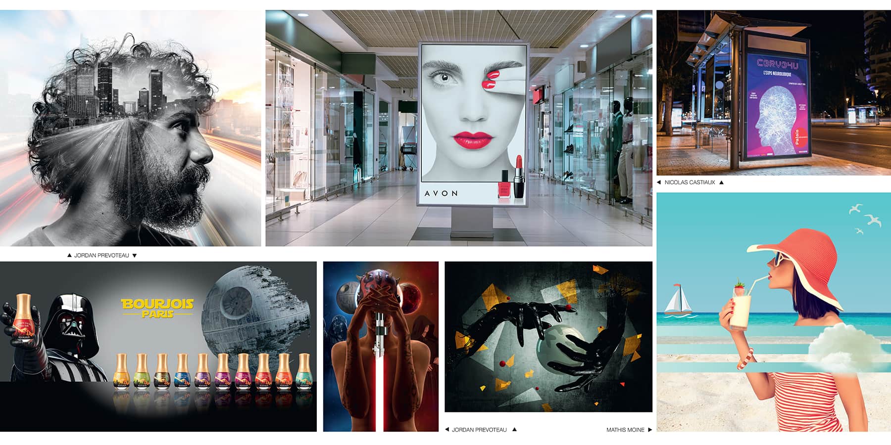 Digital and Print Layout Graphic Designer - Student projects